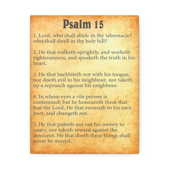 Express Your Love Gifts | Art | Scripture Sign Psalm 5 Chapter Gold Bible Canvas Christian Wall ...